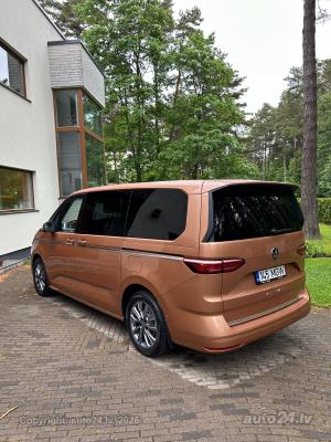 Brown Volkswagen Multivan 2025 in Tallinn, with an engine capacity of 2.00 L and mileage of 11 thousand km for 61500 €, photo 4 on AUTOMOTO.COM.LV