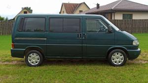 Green Volkswagen Multivan 1996 in Pakruojis, with an engine capacity of 2.50 L and mileage of 590 thousand km for 2900 €, photo 8 on AUTOMOTO.COM.LV