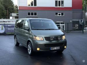 Zaļš Volkswagen Multivan 2004 Viļņa, ar dzinēja tilpumu 1.90 L un nobraukumu 454 tūkst. km par 6750 €, foto 4 vietnē AUTOMOTO.COM.LV