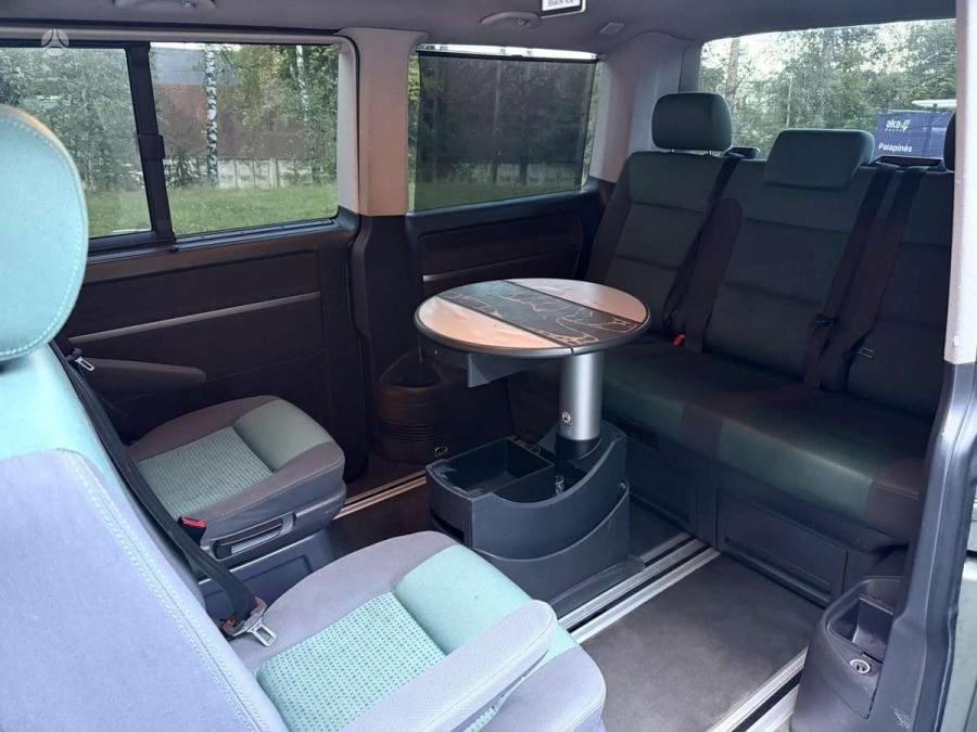 Zaļš Volkswagen Multivan 2004 Viļņa, ar dzinēja tilpumu 1.90 L un nobraukumu 454 tūkst. km par 6750 €, foto 19 vietnē AUTOMOTO.COM.LV