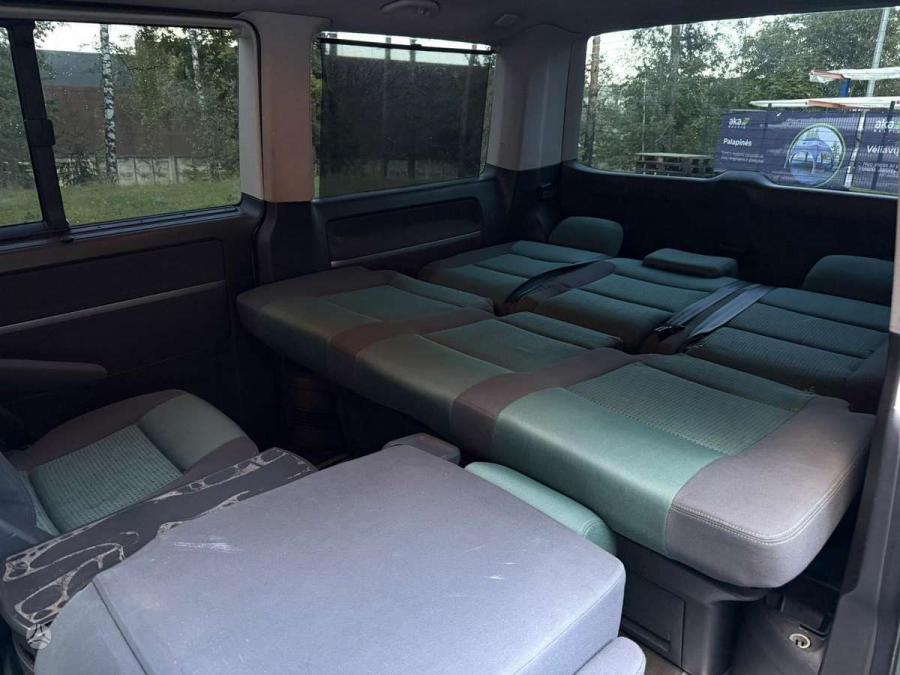 Zaļš Volkswagen Multivan 2004 Viļņa, ar dzinēja tilpumu 1.90 L un nobraukumu 454 tūkst. km par 6750 €, foto 21 vietnē AUTOMOTO.COM.LV