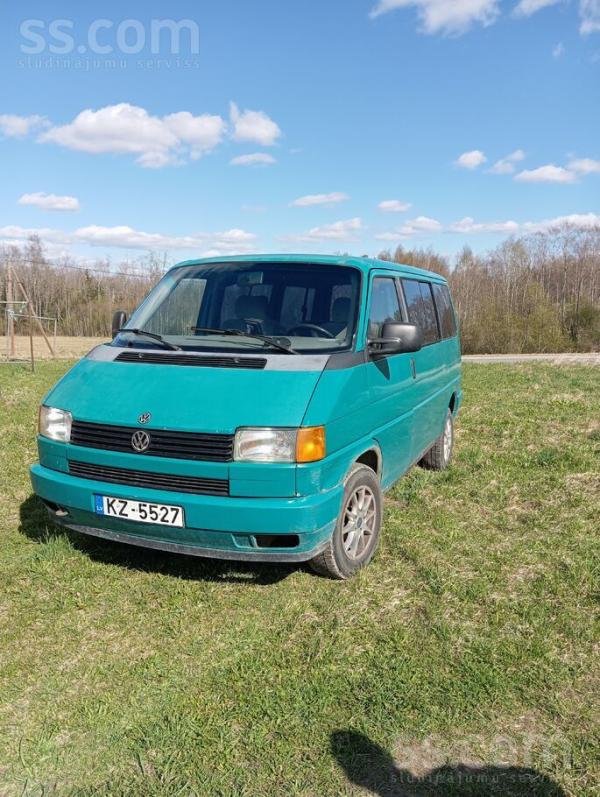 Zaļš Volkswagen Multivan 1994 Rēzekne, ar dzinēja tilpumu 1.90 L un nobraukumu 0 tūkst. km par 2200 €, foto 4 vietnē AUTOMOTO.COM.LV