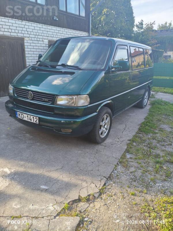 Зеленый Фольксваген Мультиван 1996 в Тукумс, объемом двигателя 2.50 л и пробегом 493 тыс. км за 4500 €, фото 3 на AUTOMOTO.COM.LV