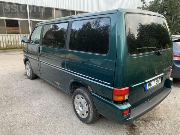 Zaļš Volkswagen Multivan 1997 Aizkraukle, ar dzinēja tilpumu 2.50 L un nobraukumu 525 tūkst. km par 2150 €, foto 4 vietnē AUTOMOTO.COM.LV