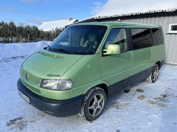 Green Volkswagen Multivan 1997 in Vilnius, with an engine capacity of 2.50 L and mileage of 326 thousand km for 4999 €, photo 4 on AUTOMOTO.COM.LV