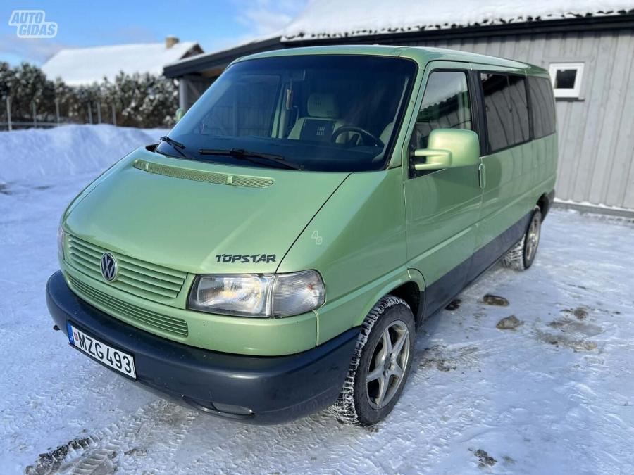 Zaļš Volkswagen Multivan 1997 Viļņa, ar dzinēja tilpumu 2.50 L un nobraukumu 326 tūkst. km par 4999 €, foto 5 vietnē AUTOMOTO.COM.LV