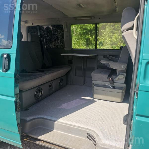 Zaļš Volkswagen Multivan 1997 Jelgava, ar dzinēja tilpumu 2.50 L un nobraukumu 522 tūkst. km par 4500 €, foto 9 vietnē AUTOMOTO.COM.LV