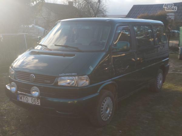 Зеленый Фольксваген Мультиван 1998 в Акмяне, объемом двигателя 2.50 л и пробегом 407 тыс. км за 5250 €, фото 4 на AUTOMOTO.COM.LV