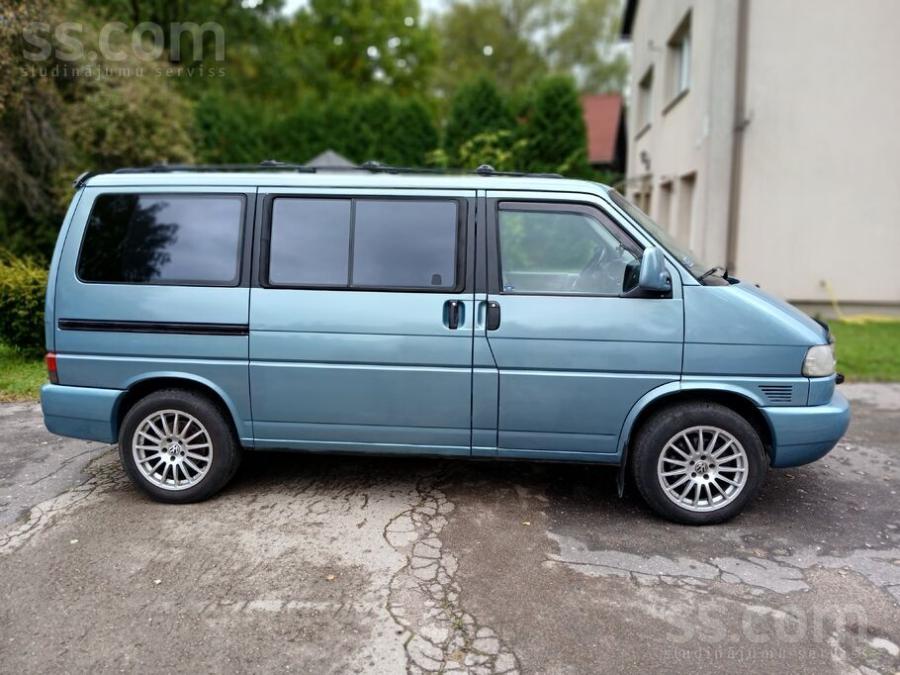 Zaļš Volkswagen Multivan 1998 Ogre, ar dzinēja tilpumu 2.50 L un nobraukumu 457 tūkst. km par 7500 €, foto 6 vietnē AUTOMOTO.COM.LV