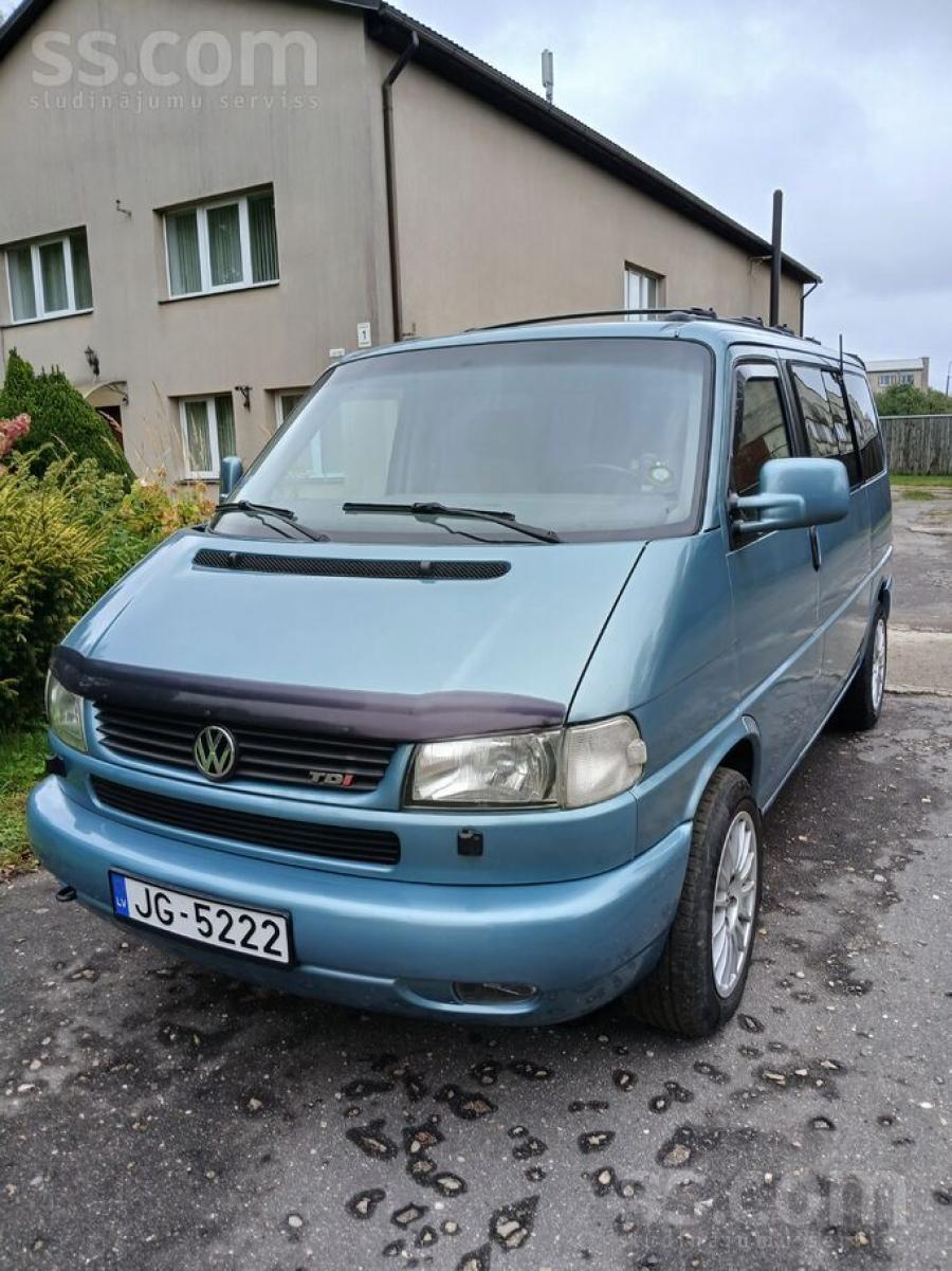 Zaļš Volkswagen Multivan 1998 Ogre, ar dzinēja tilpumu 2.50 L un nobraukumu 457 tūkst. km par 7500 €, foto 8 vietnē AUTOMOTO.COM.LV