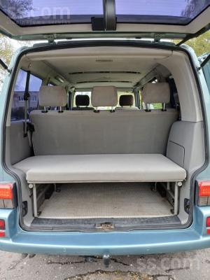 Zaļš Volkswagen Multivan 1998 Ogre, ar dzinēja tilpumu 2.50 L un nobraukumu 457 tūkst. km par 7500 €, foto 12 vietnē AUTOMOTO.COM.LV