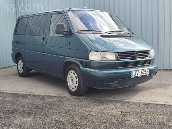 Zaļš Volkswagen Multivan 1998 Ogre, ar dzinēja tilpumu 1.90 L un nobraukumu 414 tūkst. km par 2500 €, foto 2 vietnē AUTOMOTO.COM.LV