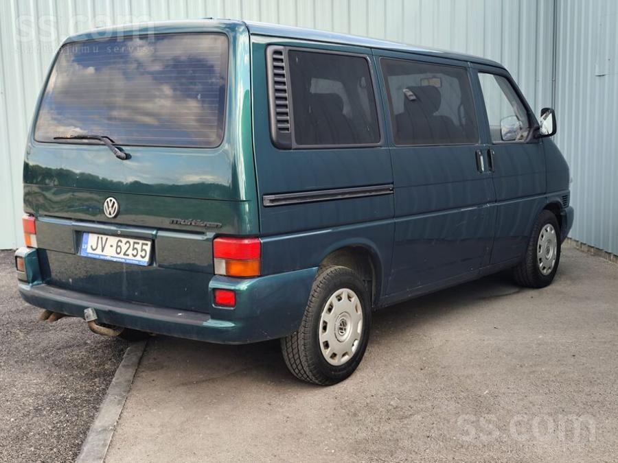 Зеленый Фольксваген Мультиван 1998 в Огре, объемом двигателя 1.90 л и пробегом 414 тыс. км за 2500 €, фото 4 на AUTOMOTO.COM.LV