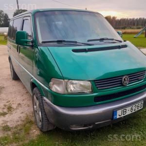 Zaļš Volkswagen Multivan 1998 Rīga, ar dzinēja tilpumu 2.50 L un nobraukumu 377 tūkst. km par 9000 €, foto 4 vietnē AUTOMOTO.COM.LV