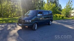 Фольксваген Мультиван 1999 в Рига на AUTOMOTO.COM.LV Зеленый Фольксваген Мультиван 1999 в Рига, объемом двигателя 2.50 л и пробегом 378 тыс. км за 8500 €, фото 1 на AUTOMOTO.COM.LV