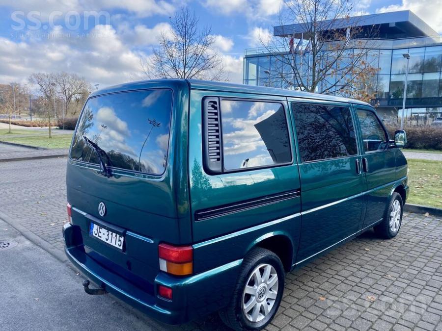 Zaļš Volkswagen Multivan 2000 Rēzekne, ar dzinēja tilpumu 2.50 L un nobraukumu 362 tūkst. km par 4650 €, foto 8 vietnē AUTOMOTO.COM.LV