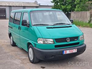 Green Volkswagen Multivan 2000 in Ogre, with an engine capacity of 2.50 L and mileage of 222 thousand km for 7350 €, photo 4 on AUTOMOTO.COM.LV