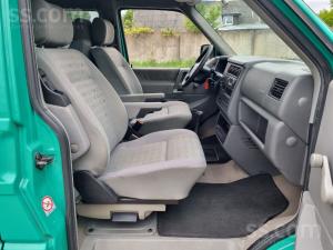 Green Volkswagen Multivan 2000 in Ogre, with an engine capacity of 2.50 L and mileage of 222 thousand km for 7350 €, photo 10 on AUTOMOTO.COM.LV
