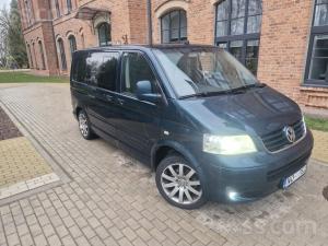 Green Volkswagen Multivan 2005 in Bauska, with an engine capacity of 2.50 L and mileage of 395 thousand km for 5300 €, photo  on AUTOMOTO.COM.LV