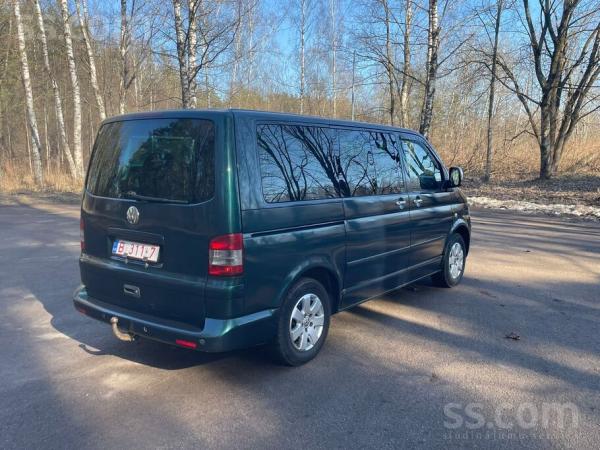 Zaļš Volkswagen Multivan 2005 Rīga, ar dzinēja tilpumu 2.50 L un nobraukumu 0 tūkst. km par 7199 €, foto 5 vietnē AUTOMOTO.COM.LV
