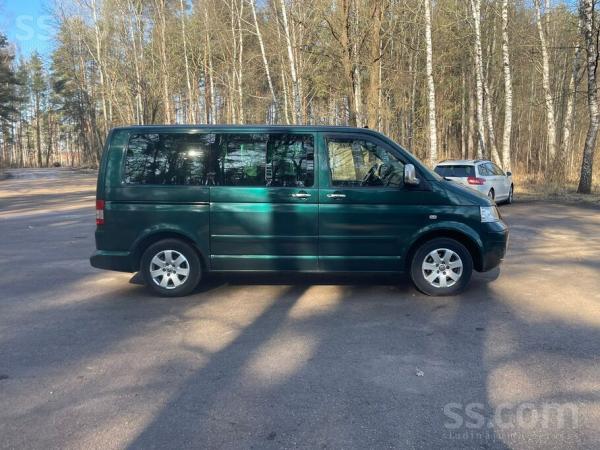 Zaļš Volkswagen Multivan 2005 Rīga, ar dzinēja tilpumu 2.50 L un nobraukumu 0 tūkst. km par 7199 €, foto 6 vietnē AUTOMOTO.COM.LV