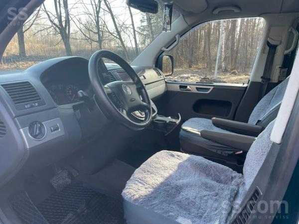 Zaļš Volkswagen Multivan 2005 Rīga, ar dzinēja tilpumu 2.50 L un nobraukumu 0 tūkst. km par 7199 €, foto 9 vietnē AUTOMOTO.COM.LV