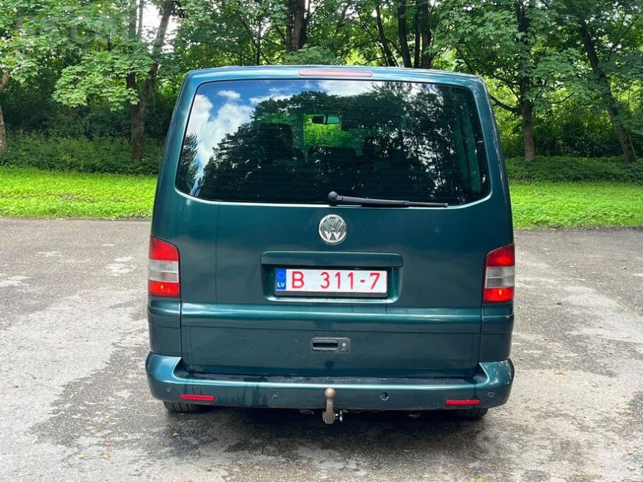 Zaļš Volkswagen Multivan 2005 Rīga, ar dzinēja tilpumu 2.50 L un nobraukumu 0 tūkst. km par 6399 €, foto 5 vietnē AUTOMOTO.COM.LV
