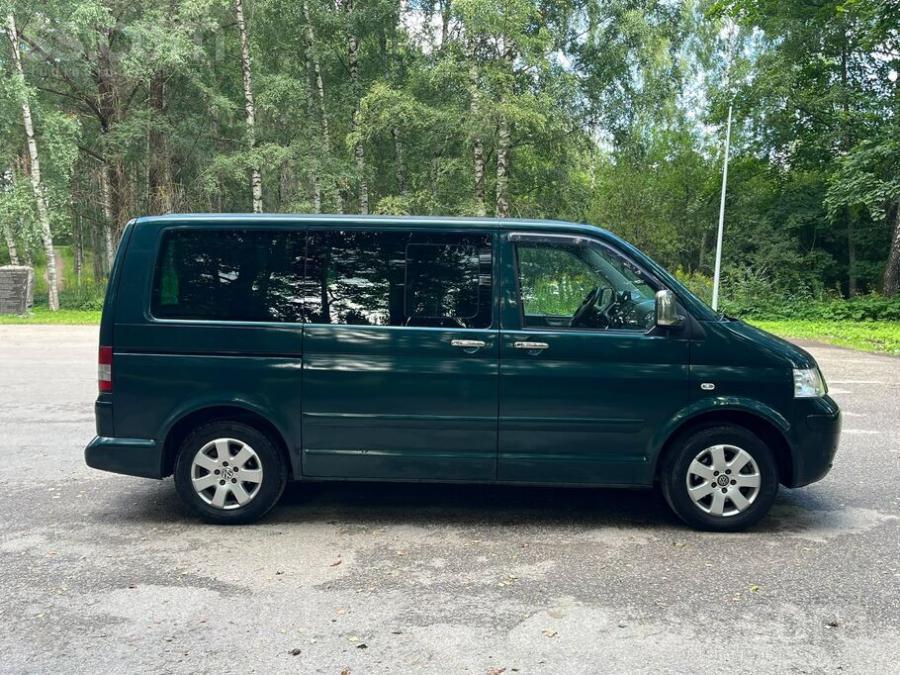 Zaļš Volkswagen Multivan 2005 Rīga, ar dzinēja tilpumu 2.50 L un nobraukumu 0 tūkst. km par 6399 €, foto 7 vietnē AUTOMOTO.COM.LV