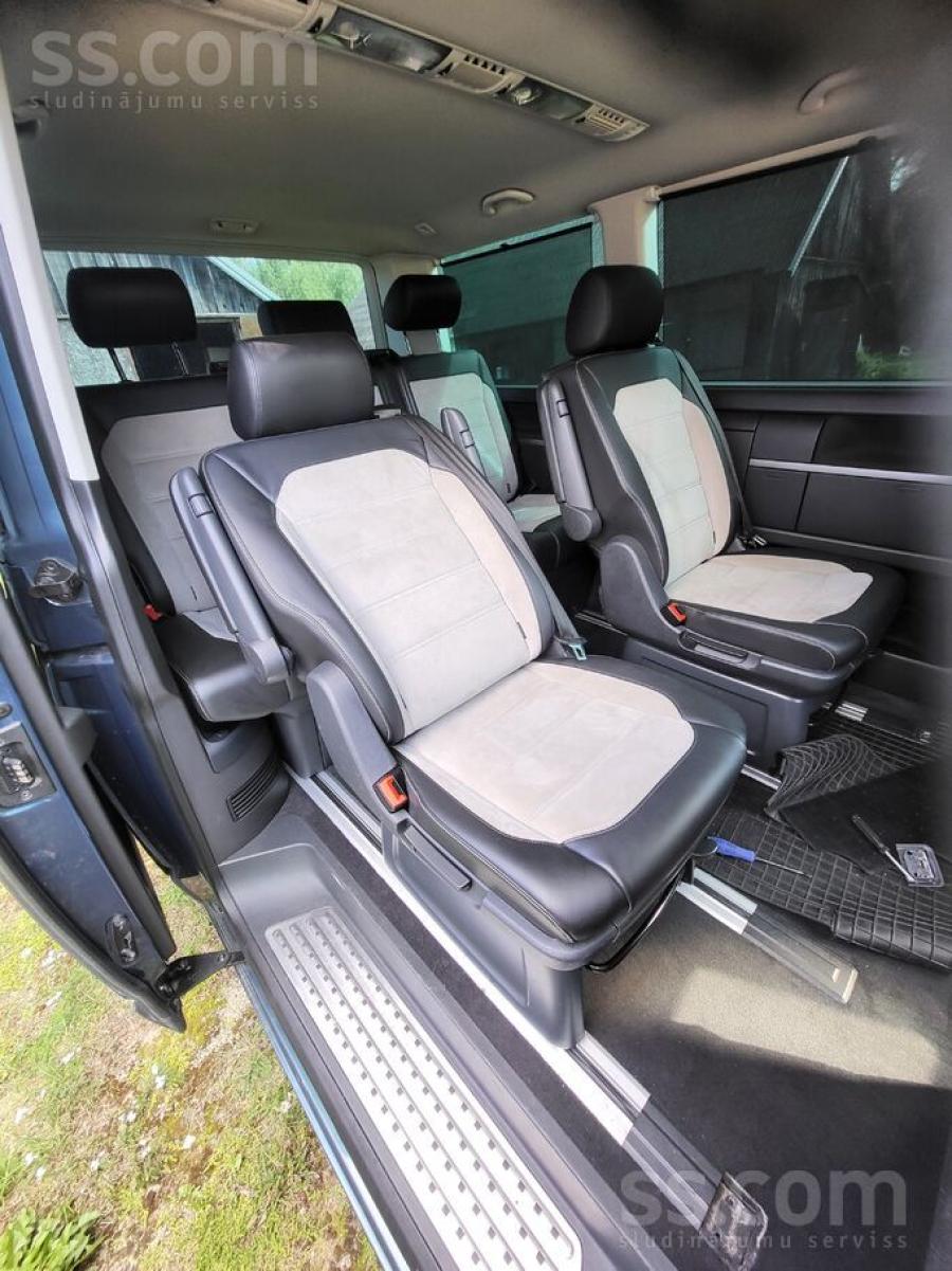 Zaļš Volkswagen Multivan 2016 Aizkraukle, ar dzinēja tilpumu 2.00 L un nobraukumu 233 tūkst. km par 23900 €, foto 20 vietnē AUTOMOTO.COM.LV
