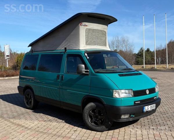 Zaļš Volkswagen Multivan 1995 Rīga, ar dzinēja tilpumu 1.90 L un nobraukumu 260 tūkst. km par 11000 €, foto 1 vietnē AUTOMOTO.COM.LV