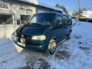 Zaļš Volkswagen Multivan 1998 Utena, ar dzinēja tilpumu 2.50 L un nobraukumu 470 tūkst. km par 9000 €, foto  vietnē AUTOMOTO.COM.LV