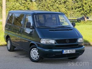 Green Volkswagen Multivan 1998 in Ogre, with an engine capacity of 1.90 L and mileage of 420 thousand km for 3570 €, photo 2 on AUTOMOTO.COM.LV