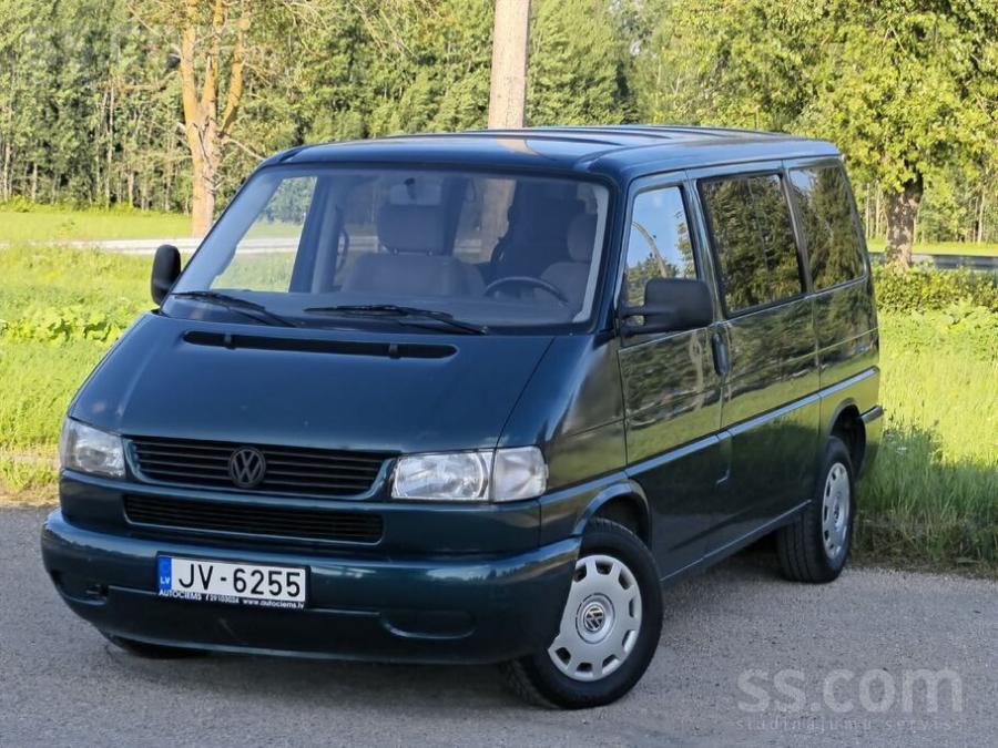Green Volkswagen Multivan 1998 in Ogre, with an engine capacity of 1.90 L and mileage of 420 thousand km for 3570 €, photo 7 on AUTOMOTO.COM.LV