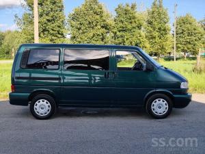 Green Volkswagen Multivan 1998 in Ogre, with an engine capacity of 1.90 L and mileage of 420 thousand km for 3570 €, photo 9 on AUTOMOTO.COM.LV