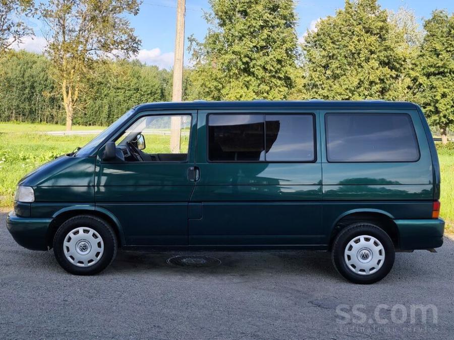 Green Volkswagen Multivan 1998 in Ogre, with an engine capacity of 1.90 L and mileage of 420 thousand km for 3570 €, photo 11 on AUTOMOTO.COM.LV