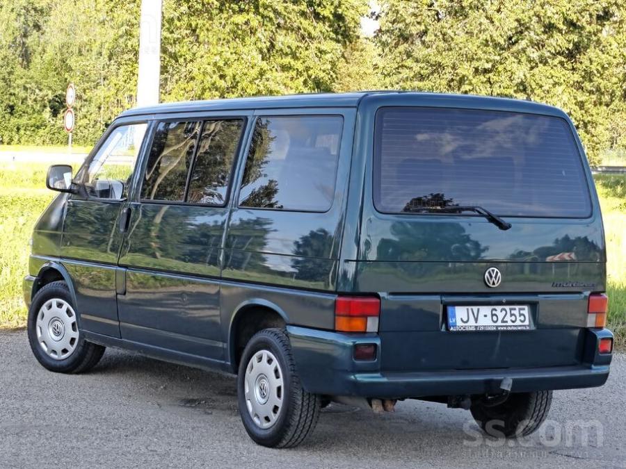 Green Volkswagen Multivan 1998 in Ogre, with an engine capacity of 1.90 L and mileage of 420 thousand km for 3570 €, photo 12 on AUTOMOTO.COM.LV