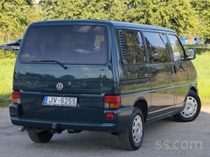 Green Volkswagen Multivan 1998 in Ogre, with an engine capacity of 1.90 L and mileage of 420 thousand km for 3570 €, photo 17 on AUTOMOTO.COM.LV