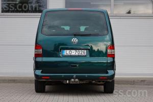 Green Volkswagen Multivan 2007 in Riga, with an engine capacity of 2.50 L and mileage of 0 thousand km for 7995 €, photo 5 on AUTOMOTO.COM.LV