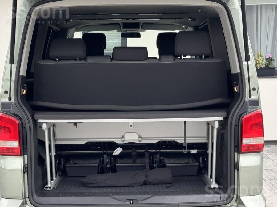 Zaļš Volkswagen Multivan 2010 Jelgava, ar dzinēja tilpumu 2.00 L un nobraukumu 287 tūkst. km par 13700 €, foto 35 vietnē AUTOMOTO.COM.LV