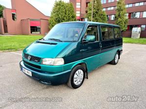 Zaļš Volkswagen Multivan 1998 Tallina, ar dzinēja tilpumu 2.50 L un nobraukumu 624 tūkst. km par 3390 €, foto  vietnē AUTOMOTO.COM.LV