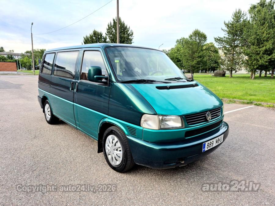 Zaļš Volkswagen Multivan 1998 Tallina, ar dzinēja tilpumu 2.50 L un nobraukumu 624 tūkst. km par 3390 €, foto 5 vietnē AUTOMOTO.COM.LV