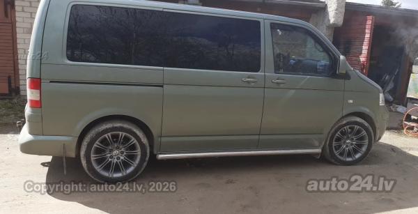 Green Volkswagen Multivan 2005 in Tallinn, with an engine capacity of 2.50 L and mileage of 0 thousand km for 8500 €, photo 1 on AUTOMOTO.COM.LV