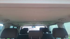 Grey Volkswagen Multivan 2009 in Vilnius, with an engine capacity of 2.50 L and mileage of 286 thousand km for 10500 €, photo 14 on AUTOMOTO.COM.LV