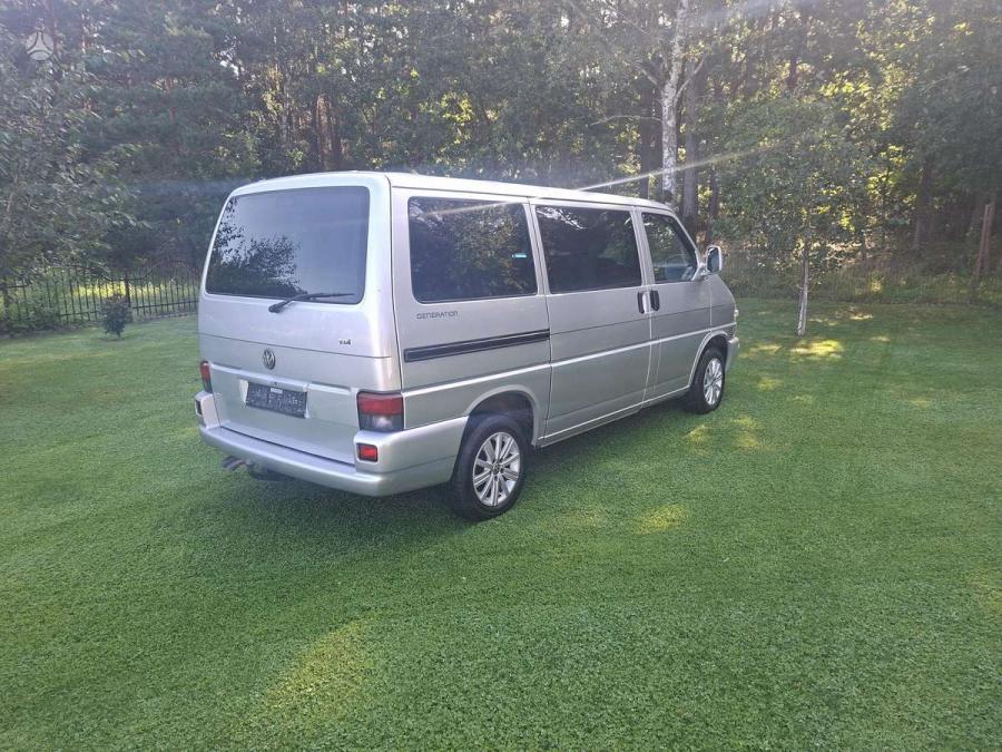 Pelēks Volkswagen Multivan 2001 Šilutė, ar dzinēja tilpumu 2.50 L un nobraukumu 329 tūkst. km par 6200 €, foto 5 vietnē AUTOMOTO.COM.LV