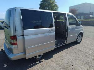 Pelēks Volkswagen Multivan 2004 Elektrėnai, ar dzinēja tilpumu 2.50 L un nobraukumu 341 tūkst. km par 6100 €, foto 4 vietnē AUTOMOTO.COM.LV
