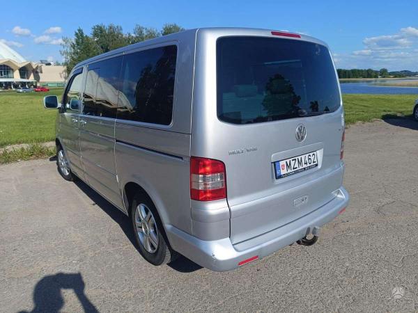 Pelēks Volkswagen Multivan 2004 Elektrėnai, ar dzinēja tilpumu 2.50 L un nobraukumu 341 tūkst. km par 6100 €, foto 6 vietnē AUTOMOTO.COM.LV