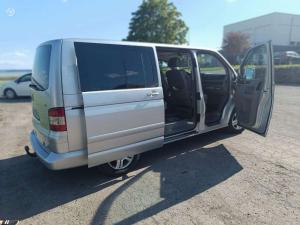 Pelēks Volkswagen Multivan 2004 Elektrėnai, ar dzinēja tilpumu 2.50 L un nobraukumu 341 tūkst. km par 6100 €, foto 8 vietnē AUTOMOTO.COM.LV