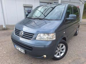 Grey Volkswagen Multivan 2005 in Jonava, with an engine capacity of 2.50 L and mileage of 336 thousand km for 6499 €, photo  on AUTOMOTO.COM.LV
