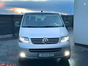 Grey Volkswagen Multivan 2008 in Vilnius, with an engine capacity of 2.46 L and mileage of 336 thousand km for 9000 €, photo 3 on AUTOMOTO.COM.LV