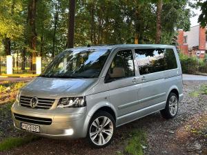 Grey Volkswagen Multivan 2008 in Vilnius, with an engine capacity of 2.46 L and mileage of 336 thousand km for 9000 €, photo 11 on AUTOMOTO.COM.LV